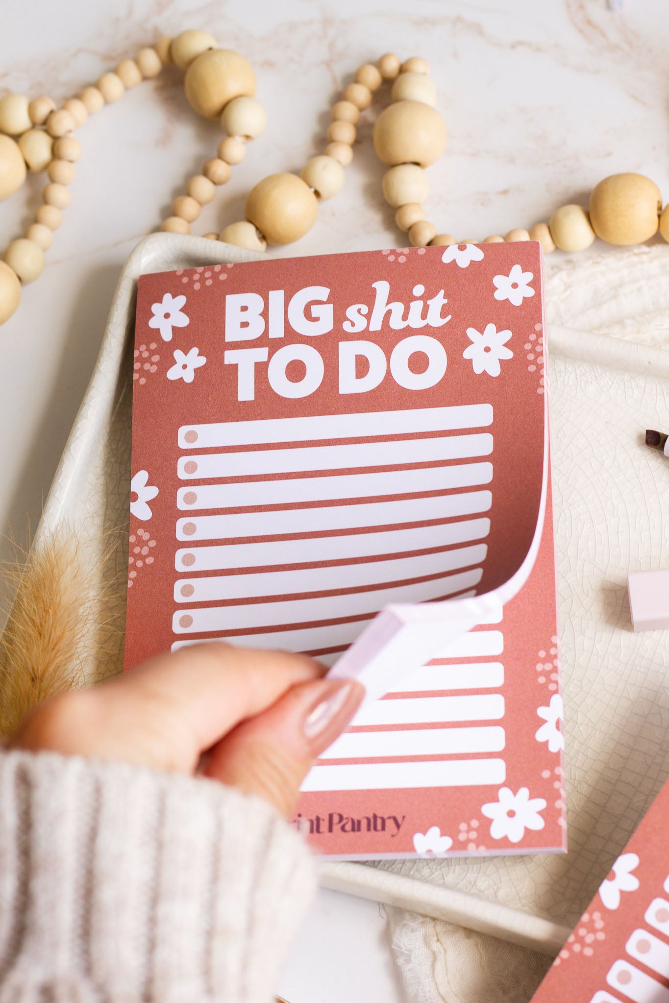 Big Shit To Do Notepad – The Print Pantry