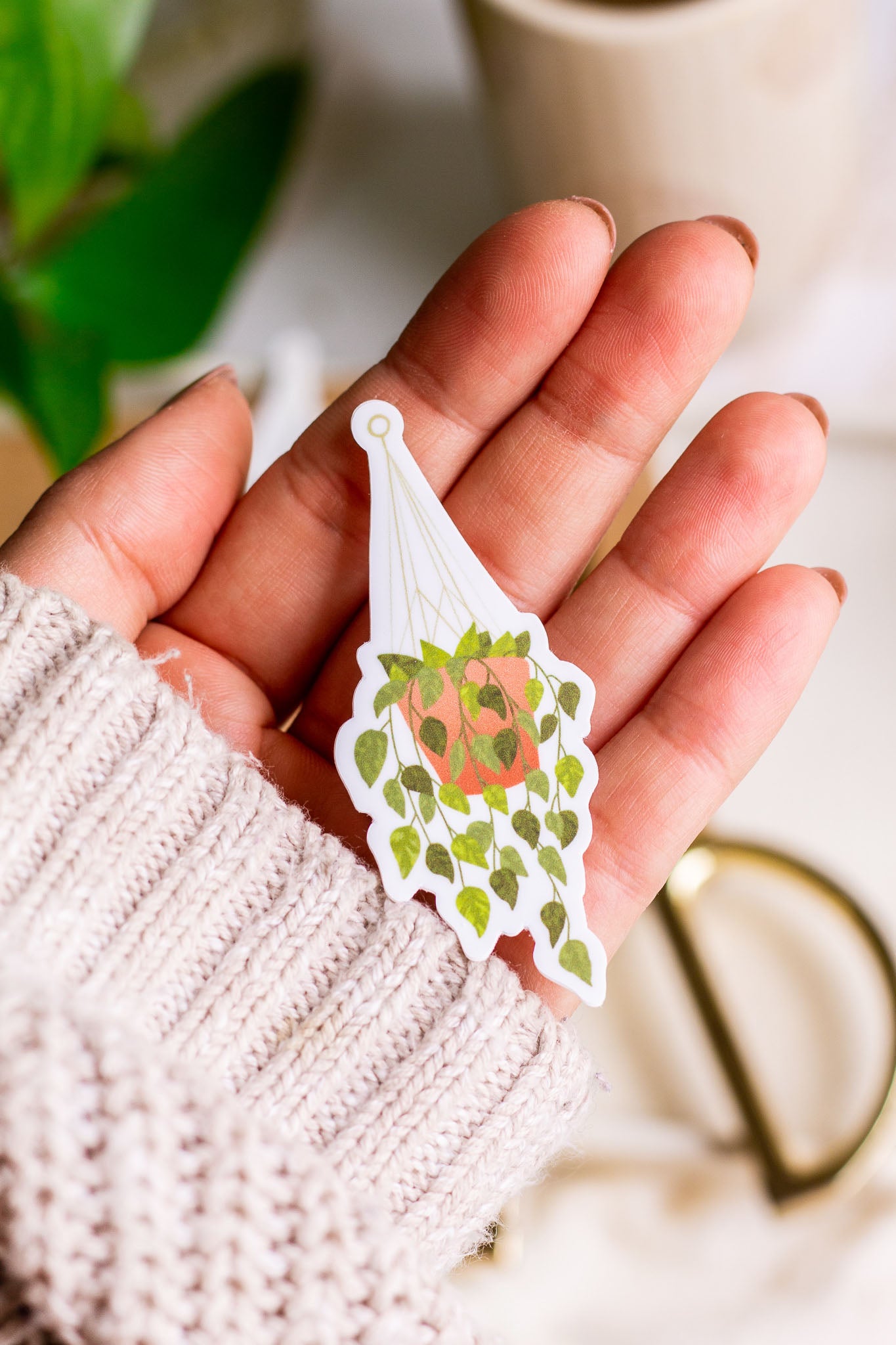 Hanging Plant Sticker – The Print Pantry