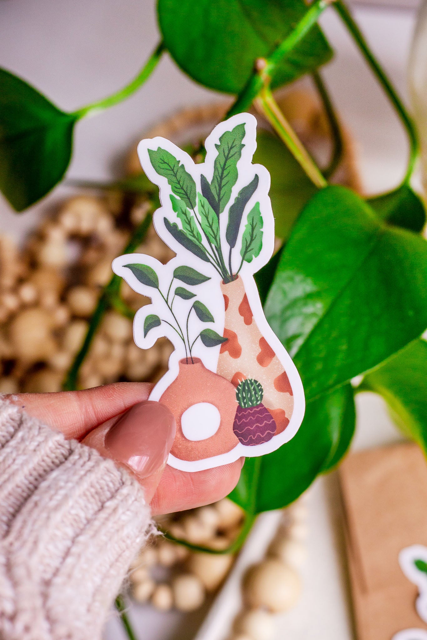 Modern Houseplants Sticker – The Print Pantry