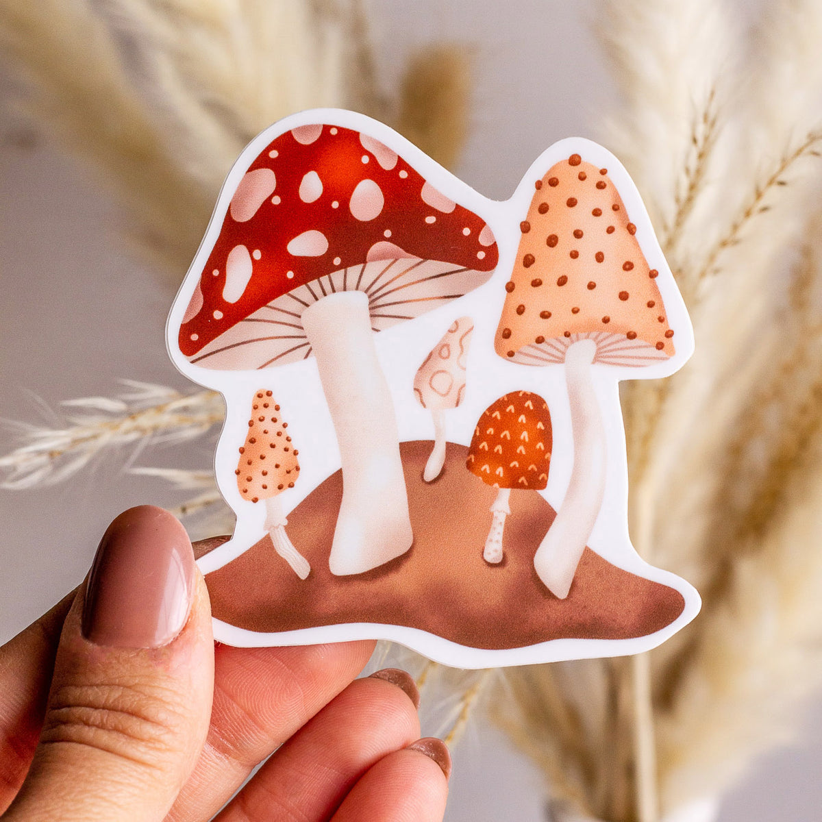 Forest Mushroom Sticker – The Print Pantry