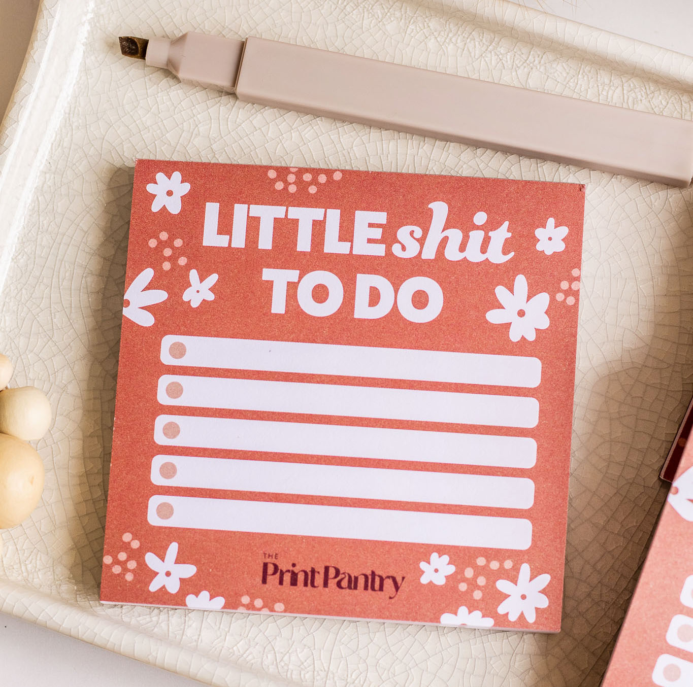 Little Shit To Do Notepad – The Print Pantry